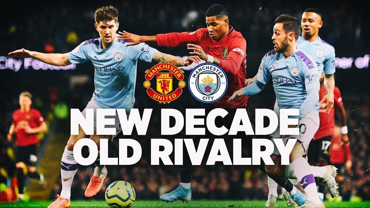 Epic Rivalry in Football Match #Manchesterunited #mancity - YouTube