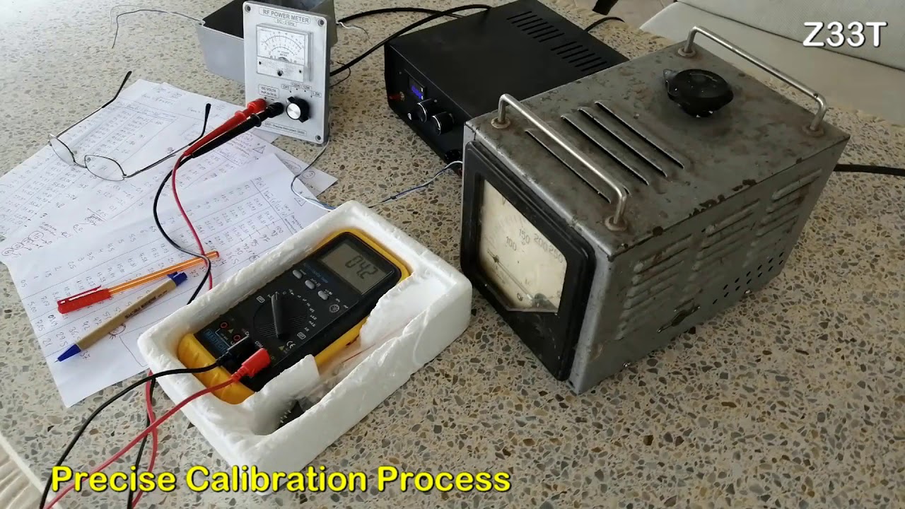 2020_07_18 - My Homemade RF Power Meter Calibration - YouTube