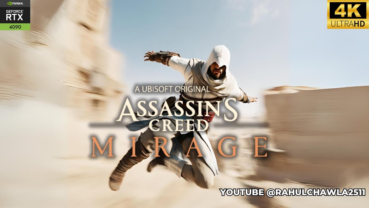 AC Mirage 4K Gameplay || RTX 4090 - YouTube