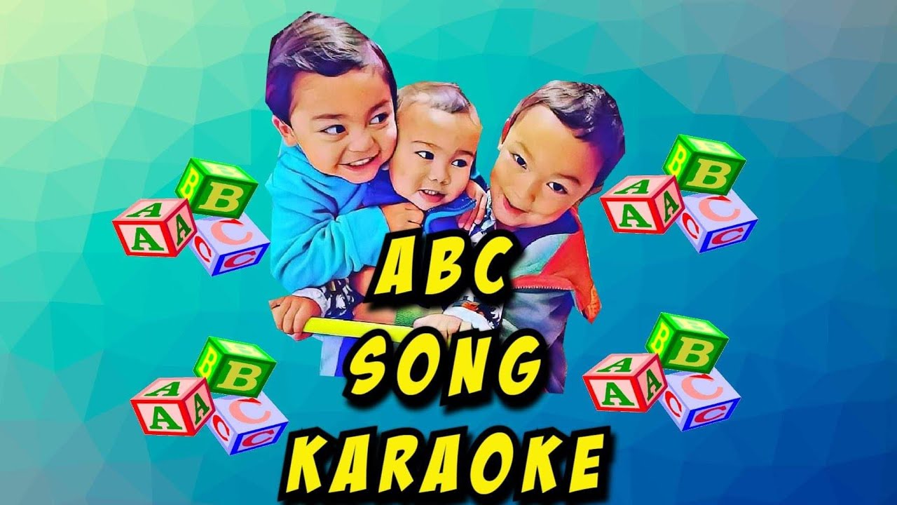 ABC Song Karaoke (Georg @3 and Johann @2)Filipino-German Kids - YouTube