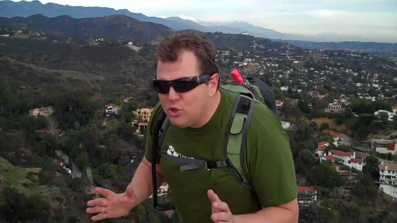 MIKEB360.COM CROCODILE HUNTER AT RUNYON CANYON LA CALIFORNIA - YouTube
