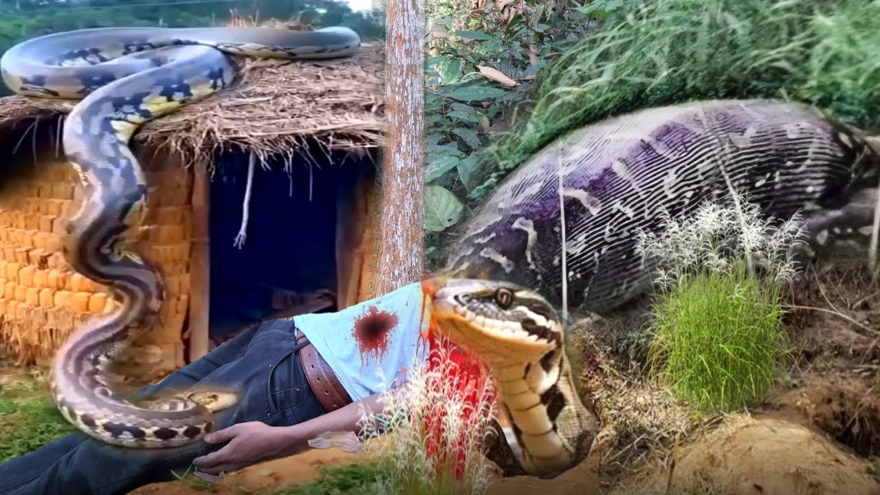 Anaconda Snake Attack Boys In Forest | An Anaconda Snake Attack Brief ...