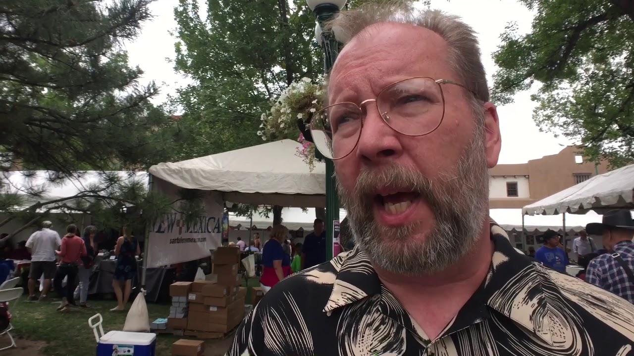 Curator Steven Grafe — 2017 Santa Fe Indian Market - YouTube