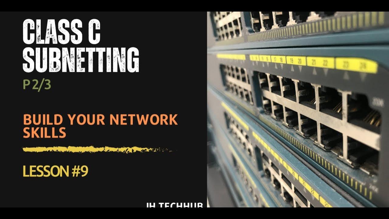 Class C Subnetting - 2/3 - YouTube