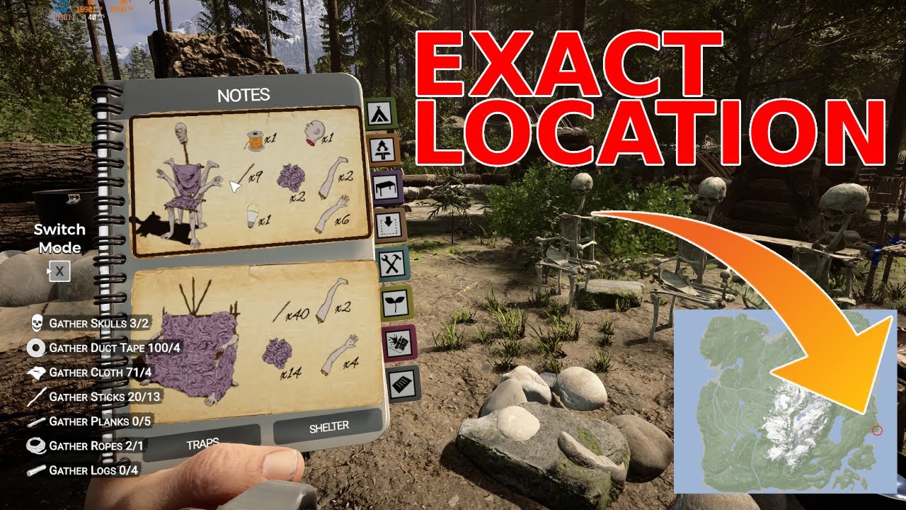 Where to find Creepy blueprint furnitures - Patch 13 - Sons Of The ...