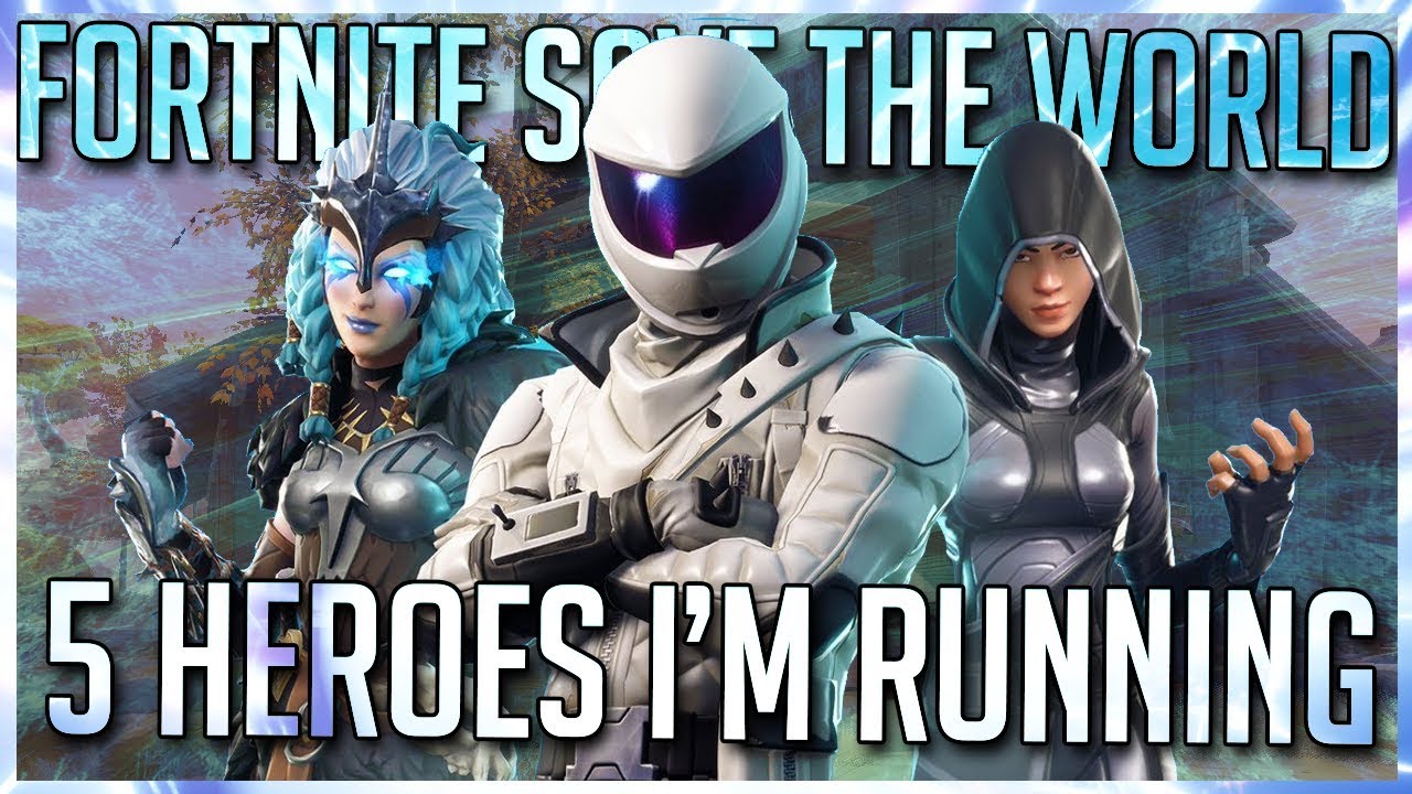 FORTNITE STW: 5 LOADOUTS I ENJOY USING! - YouTube