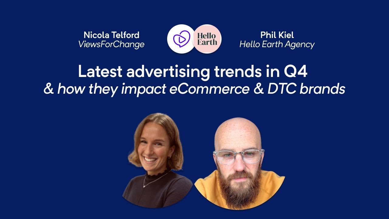 Latest advertising trends in Q4 and how they impact eCommerce & DTC ...