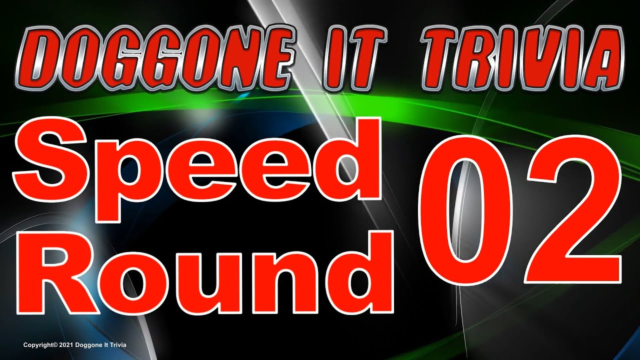 General Knowledge Trivia Quiz (2021) Speed Round 02 20 Multiple Choice ...