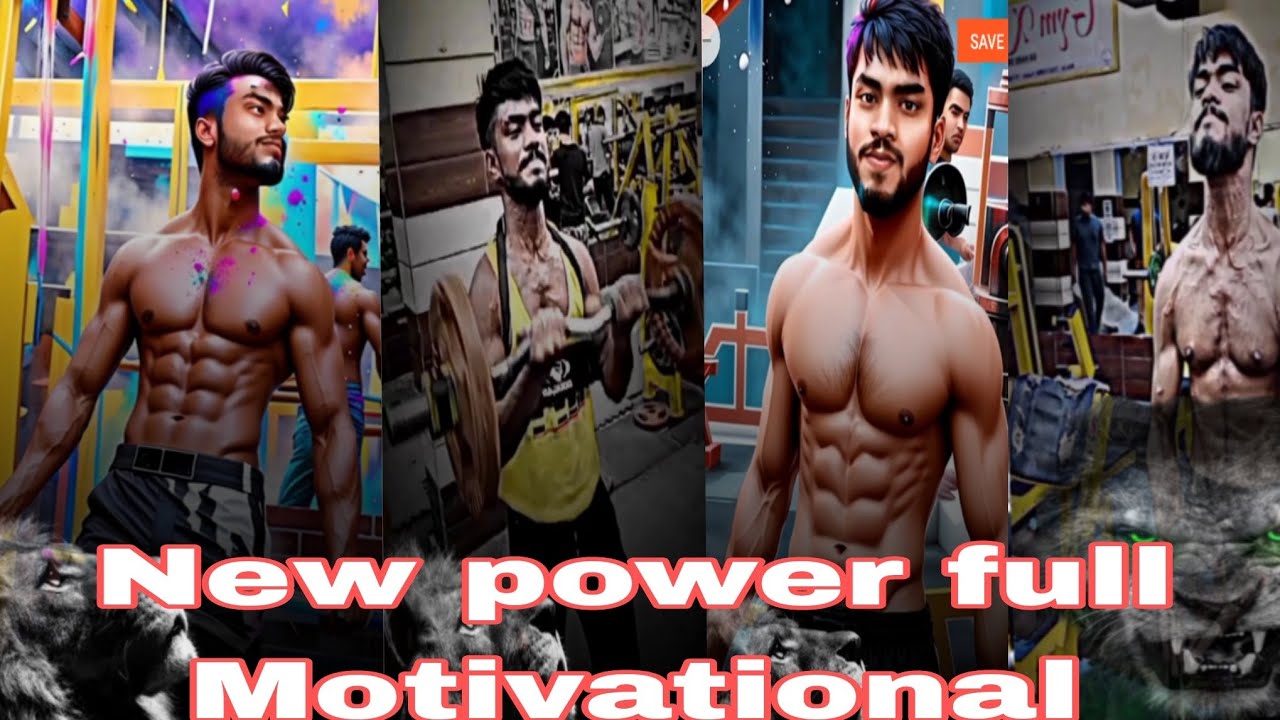 New power🔥full Motivational 💪Best 💯 Gym Motivation Video 💞Vabby shayari ...