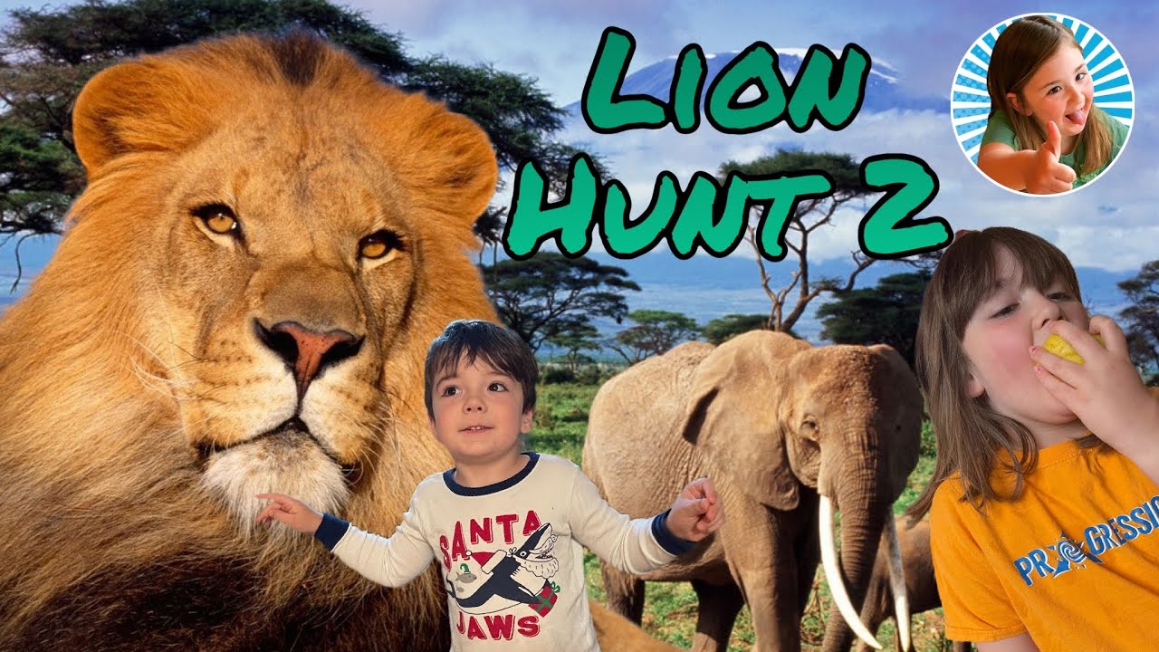Going on a Lion Hunt Again! #bearhunt - YouTube