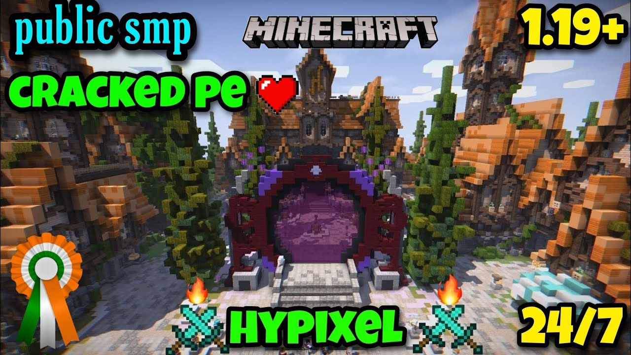 (dragonhell smp)Brand NEW Public 1.19.1 Minecraft SMP (free to join ...