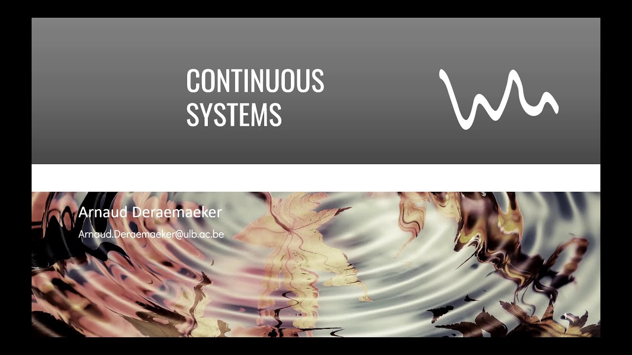Vibrations : Continuous Systems - YouTube