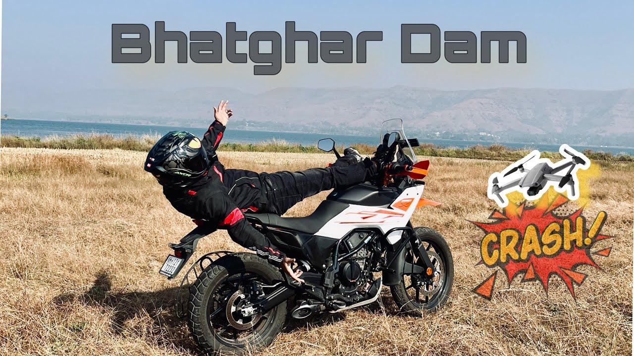 Unplanned ride to Bhatghar Dam | Drone crashed 😱 - YouTube