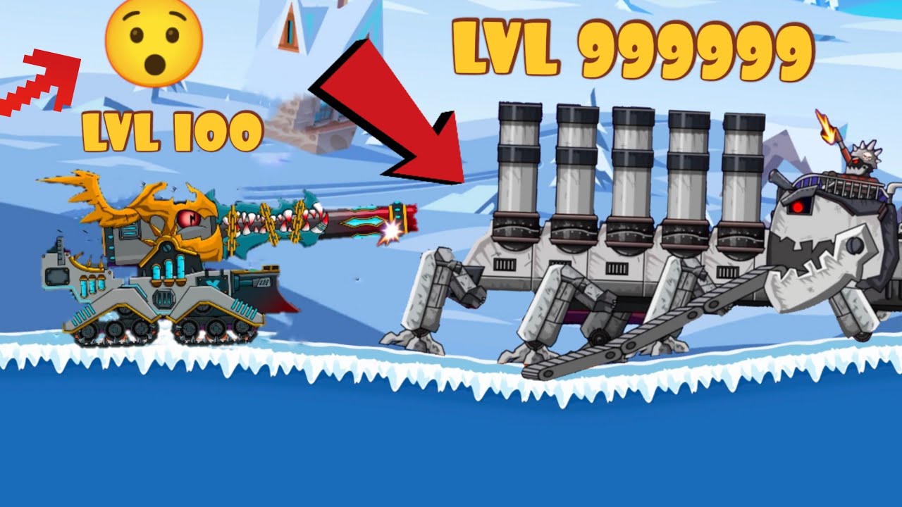 Tank Combat DORA VS monster tanker full Max level 259 level 264 tanker ...