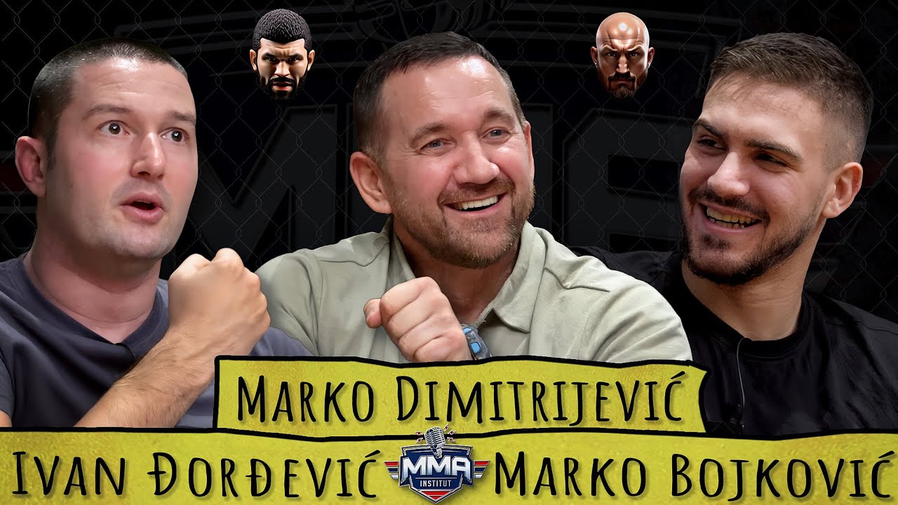 Marko Bojković, Marko Dimitrijević i Ivan Đorđević - MMA INSTITUT 119 ...