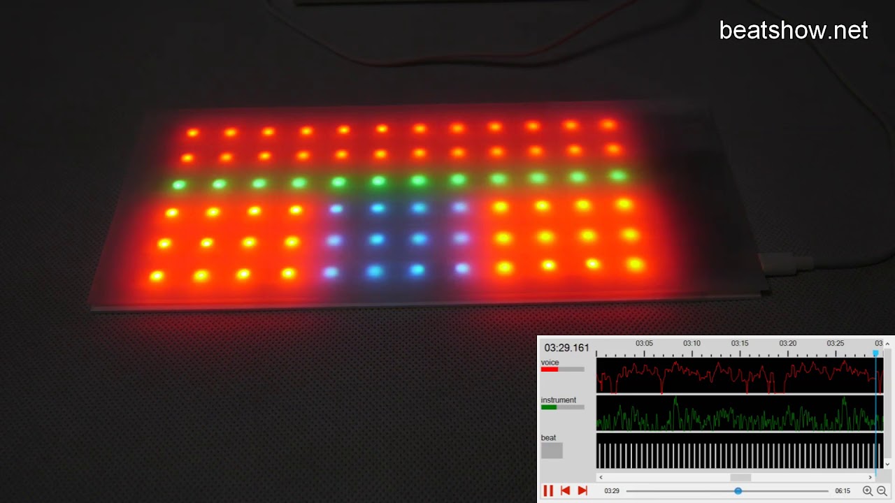 Automatic Music Light Show - BeatShow Development Stage Preview (5 ...