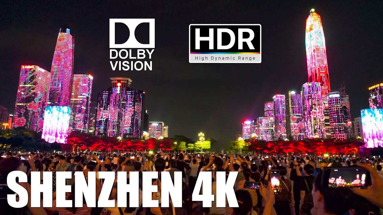 China Shenzhen National Day Light Show-I have never seen such a ...