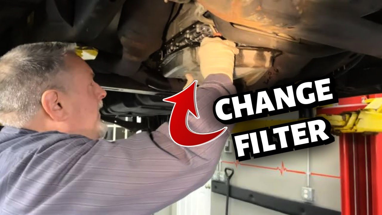 How To Change 2007-2014 Ford Expedition Transmission Filter - YouTube