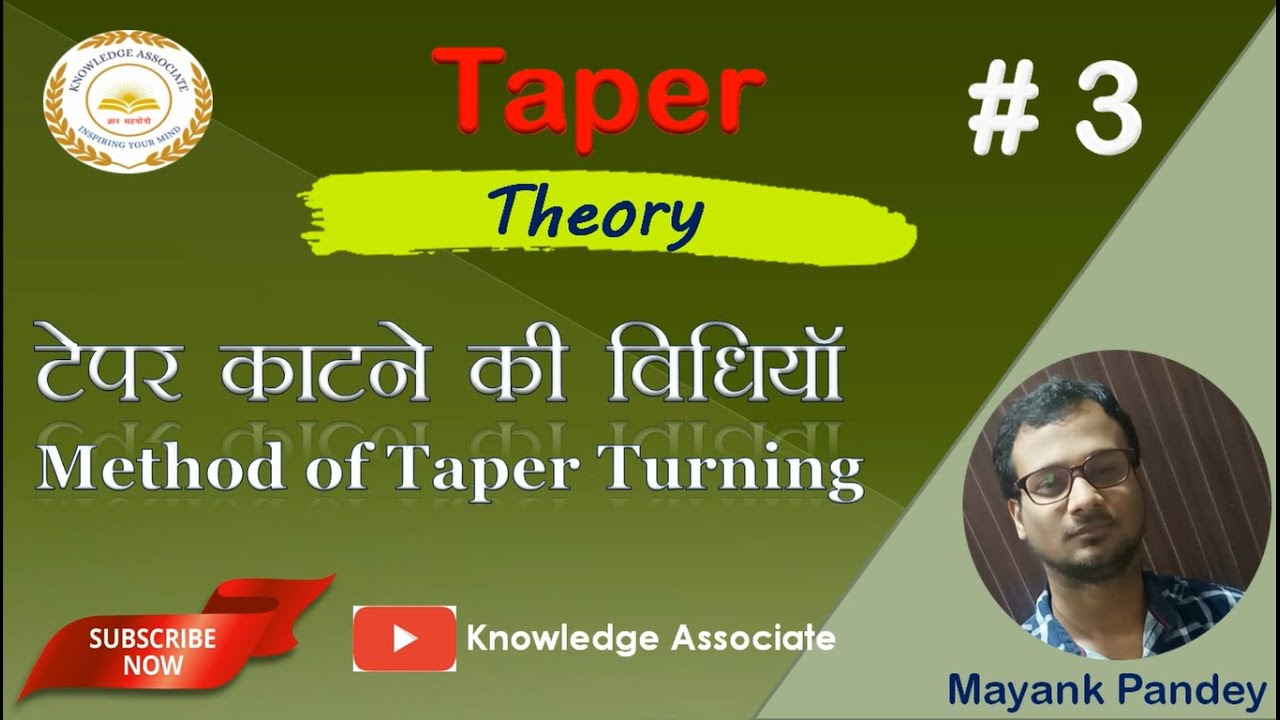 Method of Taper Turning - YouTube