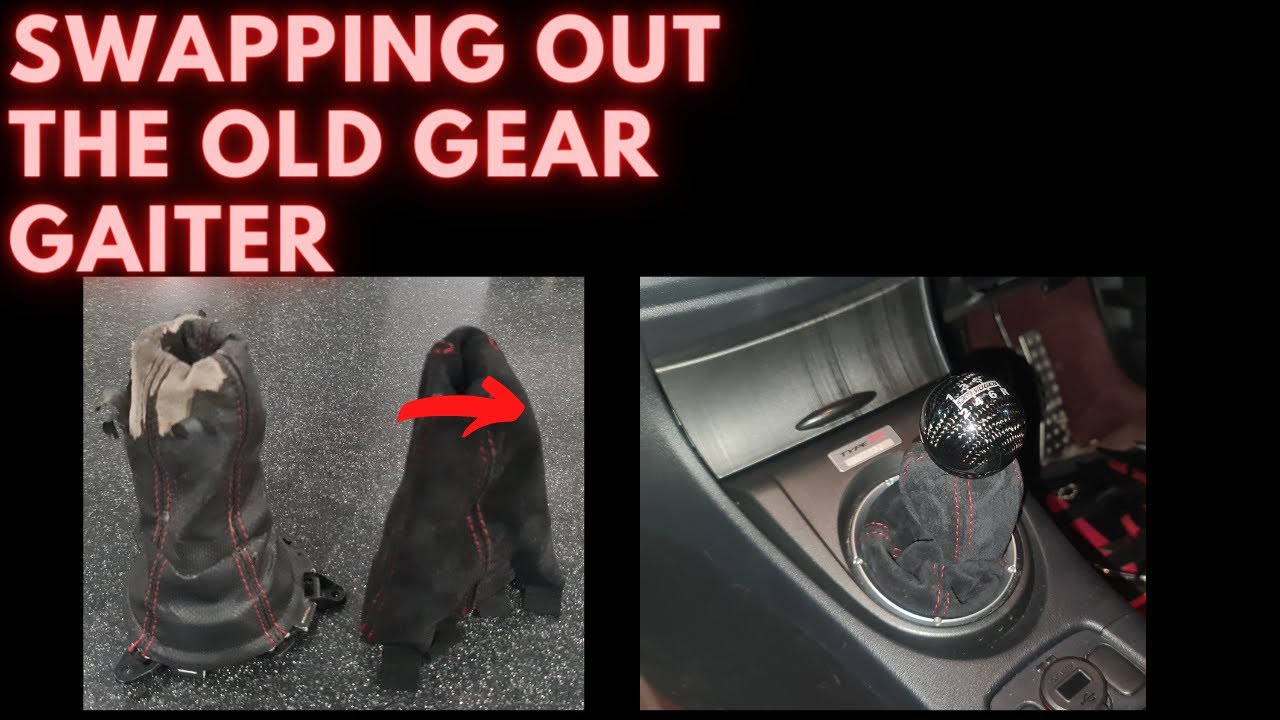 Honda Civic FN2 MK8 Type R Gear Stick Gaiter - YouTube