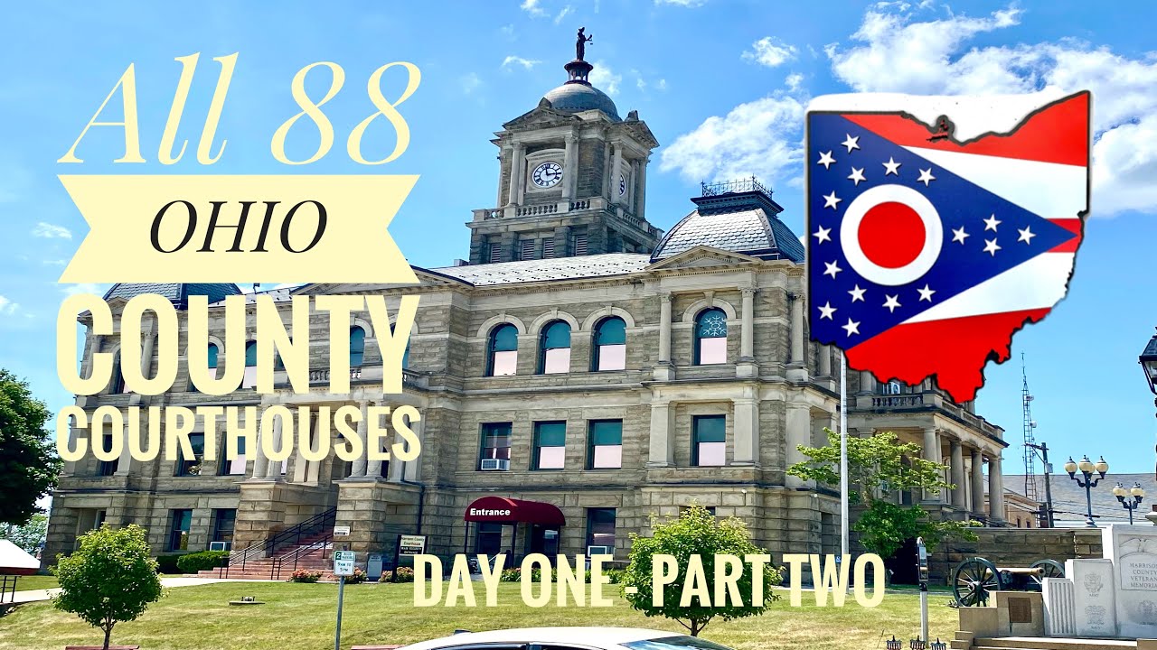 All 88 Ohio County Courthouses in 4 Days - D1 - P2 - YouTube