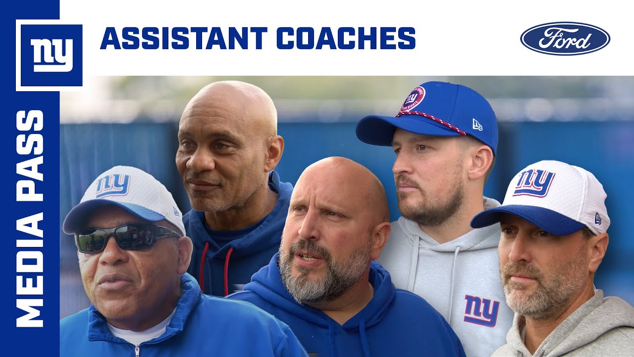 Assistant Coaches Speak to the Media | New York Giants - YouTube