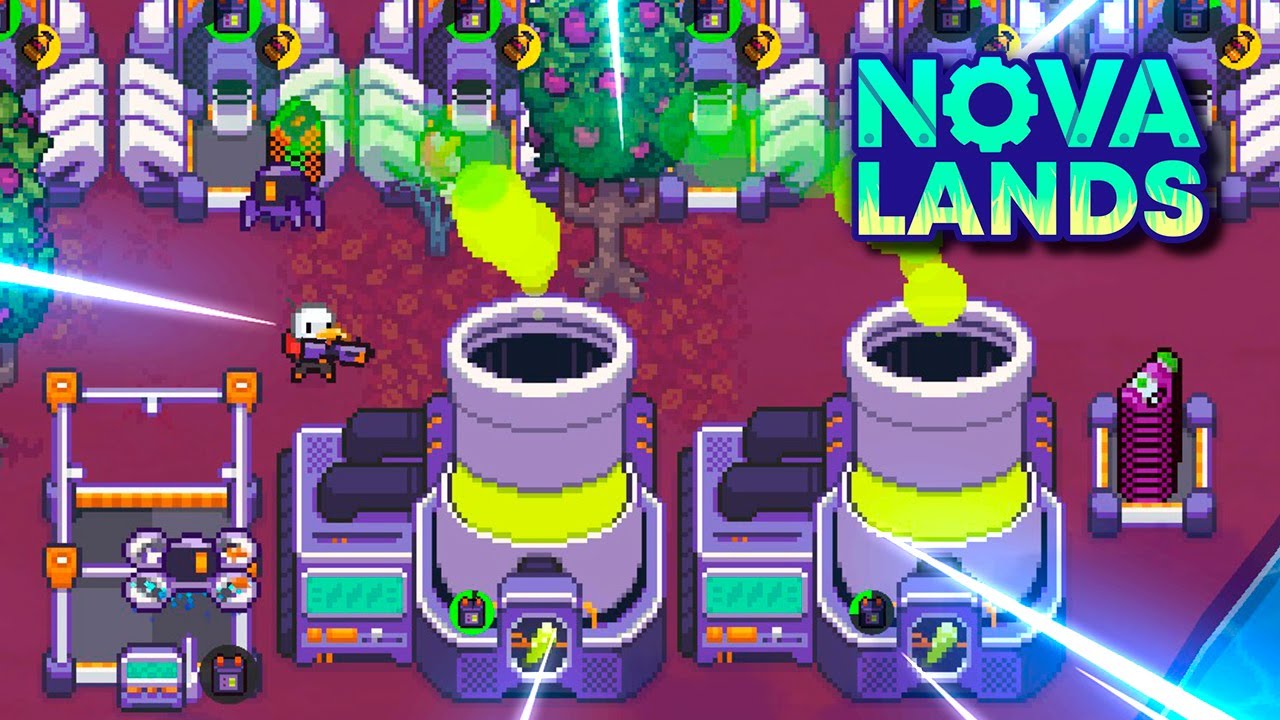 DESBLOQUEAMOS SUPERCOMPUTADOR E TECNOLOGIA NUCLEAR NOVA LANDS #10 GAMEPLAY EM PORTUGUêS - YouTube