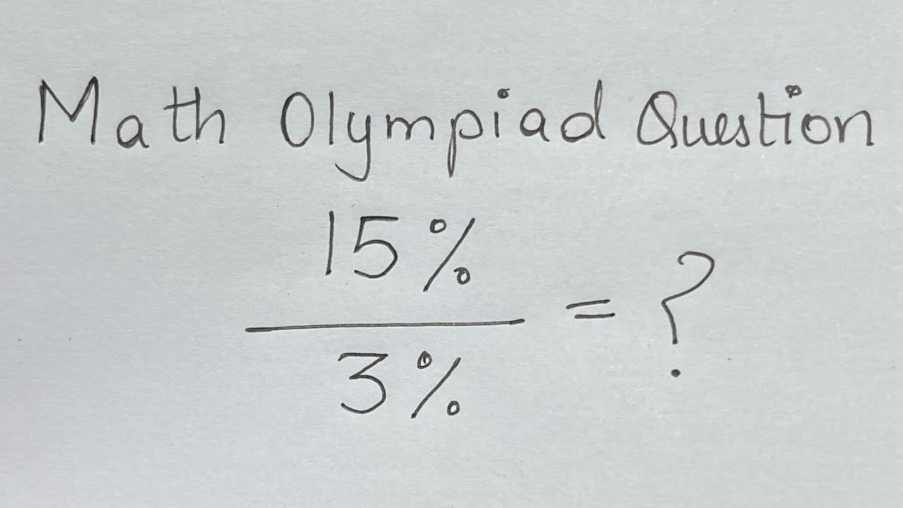 U.K | Math Olympiad Question | You should be able to solve this! - YouTube