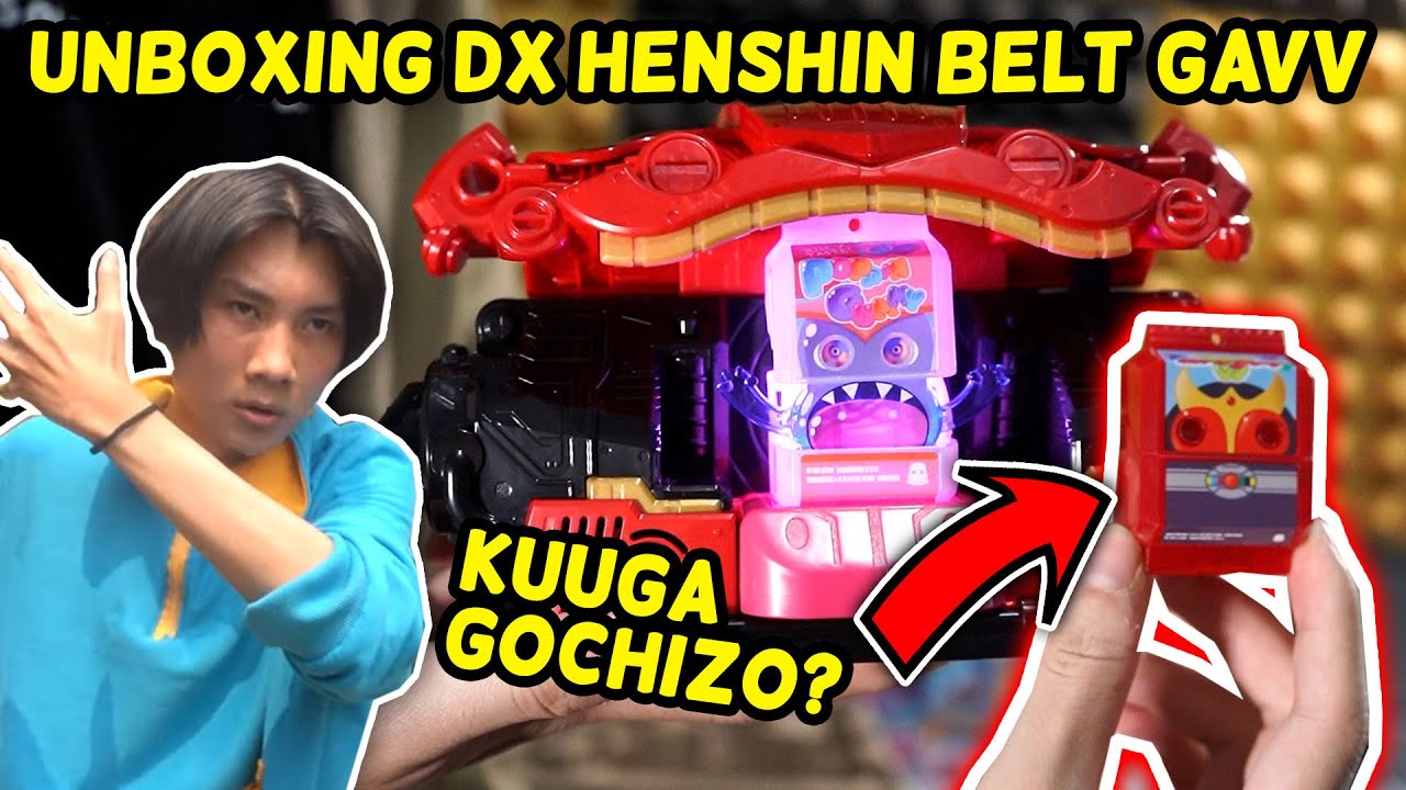 LE-VIEW KEMBALI? UNBOXING DX LAGI! HENSHIN BELT GAVV & GOCHIZO DRIVER ...