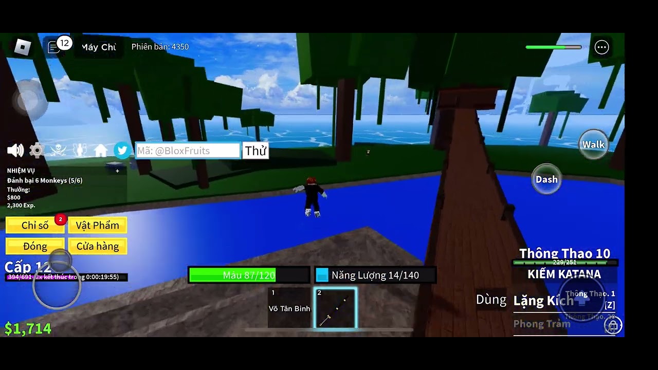 Fram blox fruit đêm lv 2400 - YouTube