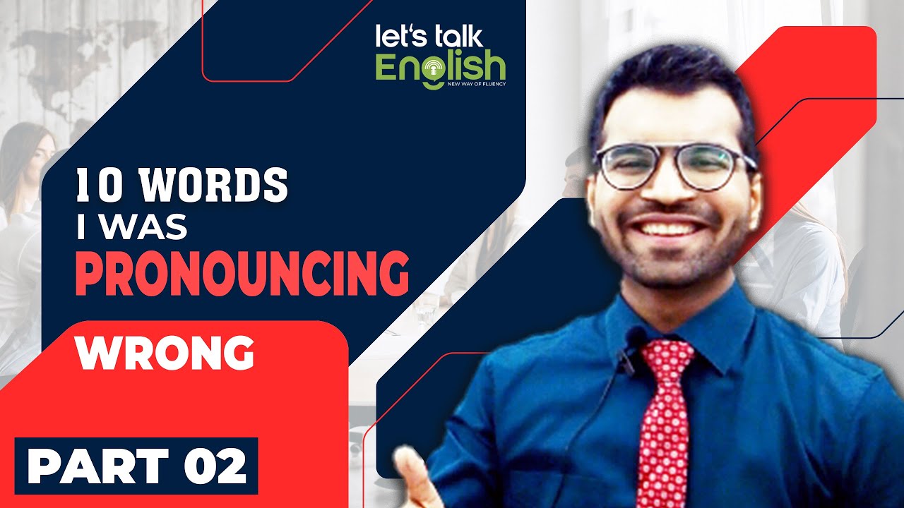 PART 2|TOP 10 Mispronounced Daily English Words|Learn Correct ...