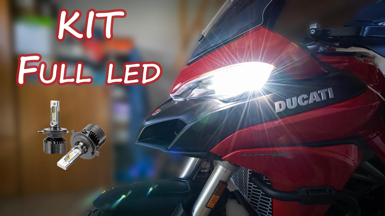MONTIAMO IL KIT LED | Più LUCE sulla MULTISTRADA 950! - YouTube