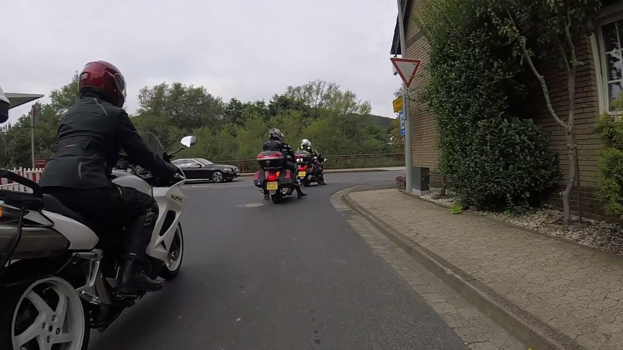 Pan Clan ST1300 ride in Eifel National Park 2018 - YouTube