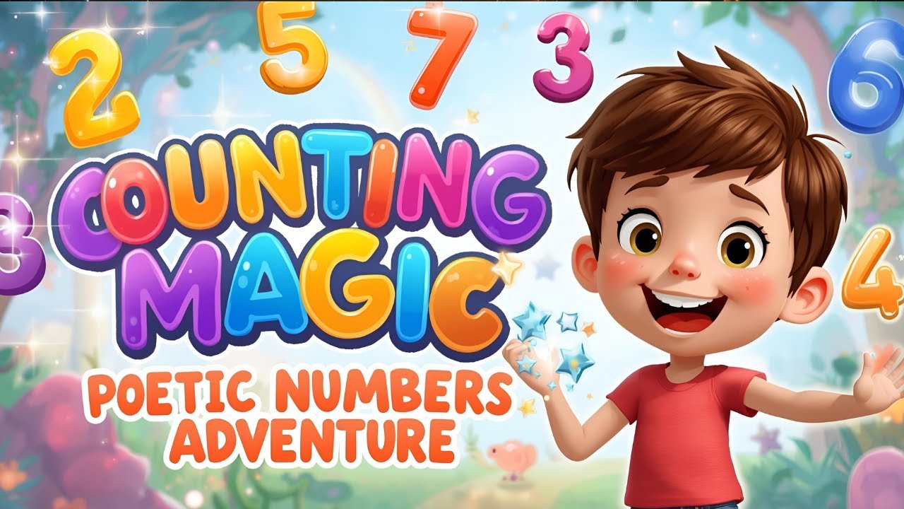 Counting Magic: A Whimsical Poetic Journey Through Numbers - YouTube