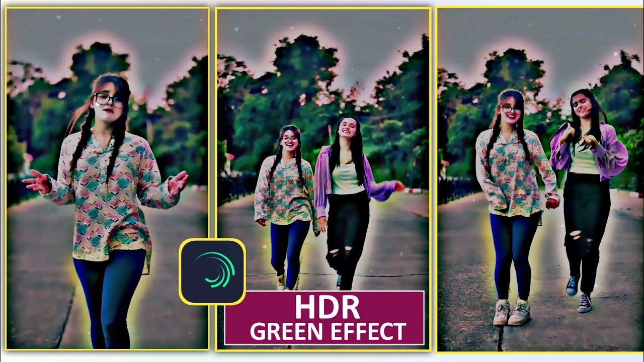 Alight Motion HDR & Green Color Video Editing in Alight motion | Green ...