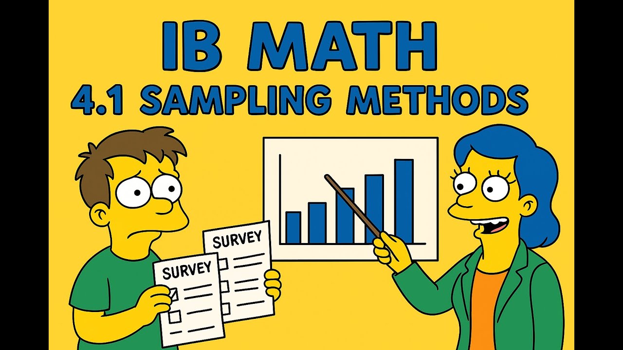 IB Math 4.1 Sampling Methods - YouTube