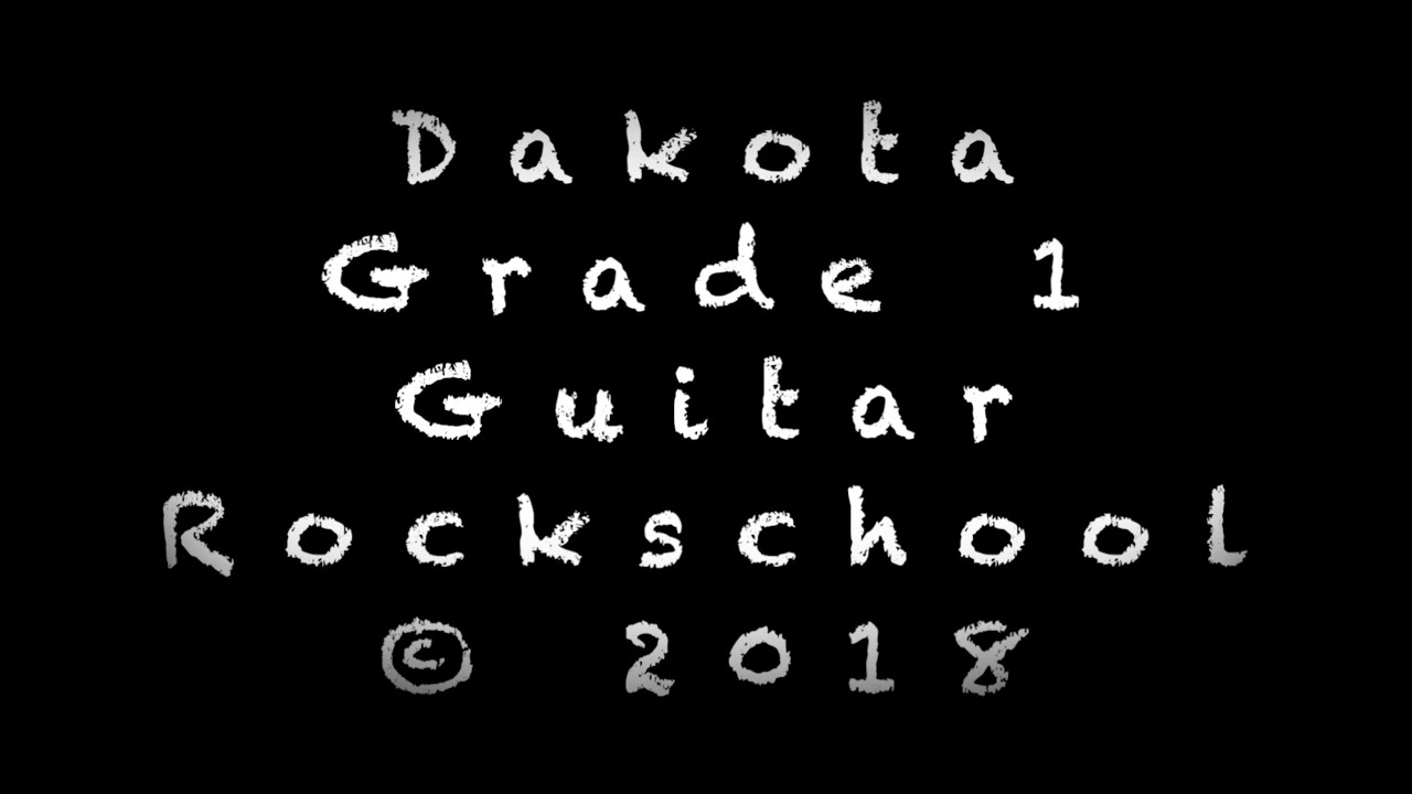 Dakota by The Stereophonics. Rockschool Grade 1 Guitar - YouTube