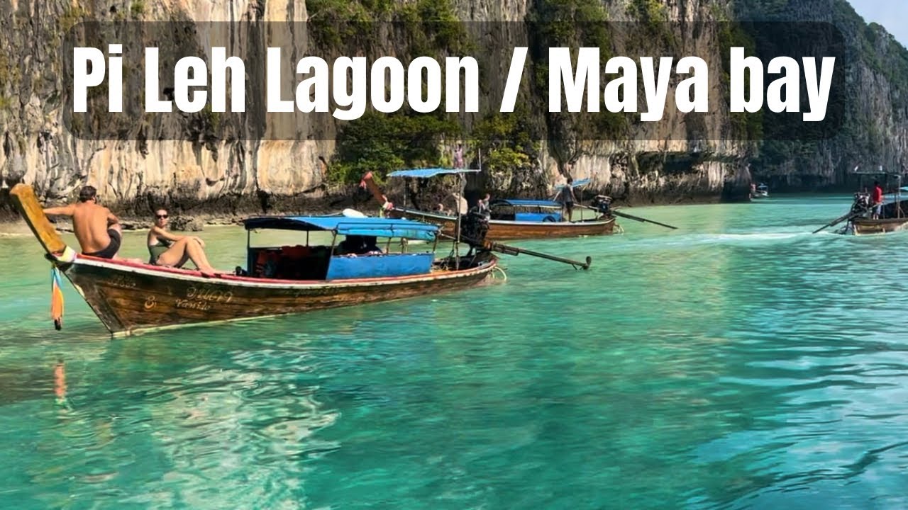 Pi Leh Lagoon / Maya bay • Best swimming in the world? Snorkeling with ...