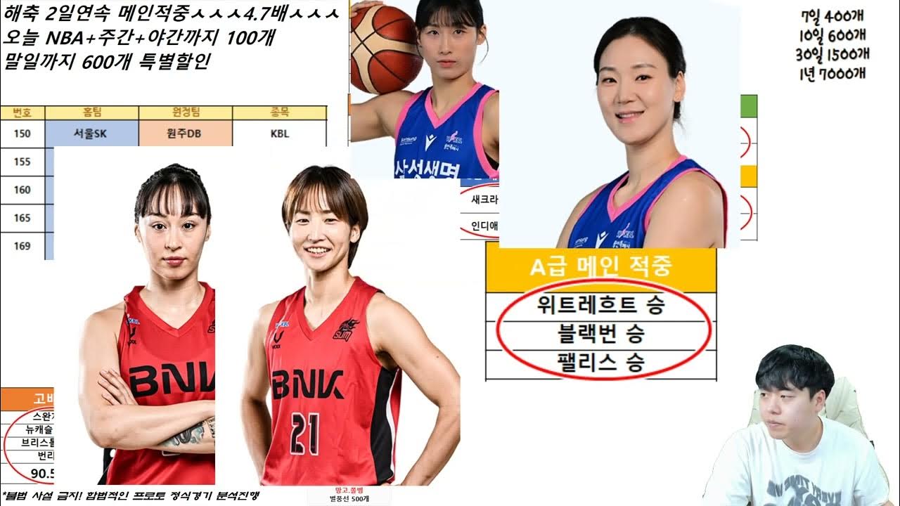 1월16일 국내농구 3경기 + 국내배구 2경기 스포츠분석 KBL KOVO - YouTube