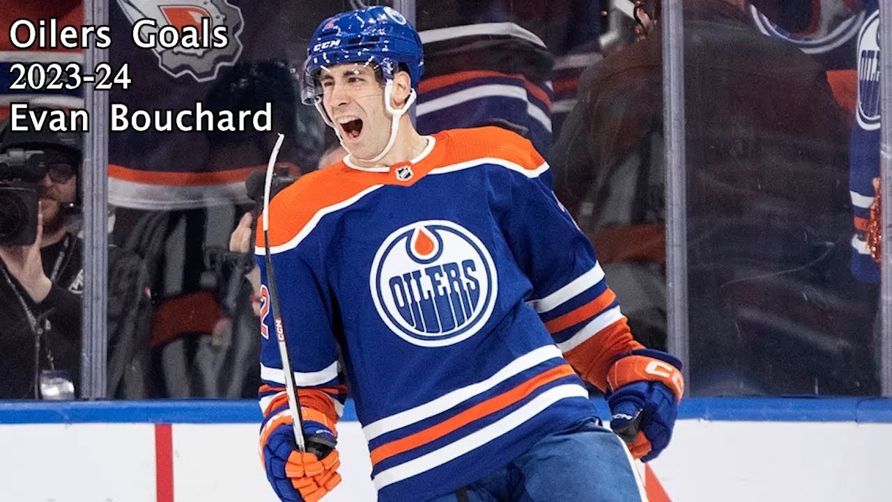 Evan Bouchard (#2) | All Goals of the 2023-2024 Season (24) - YouTube