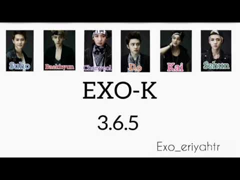 (Türkçe çeviri) EXO-K (엑소케이) 3.6.5