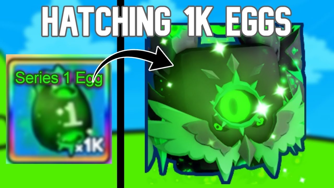 I Hatched 1000 Series 1 Egg and Got this... BGSI #bgsi - YouTube