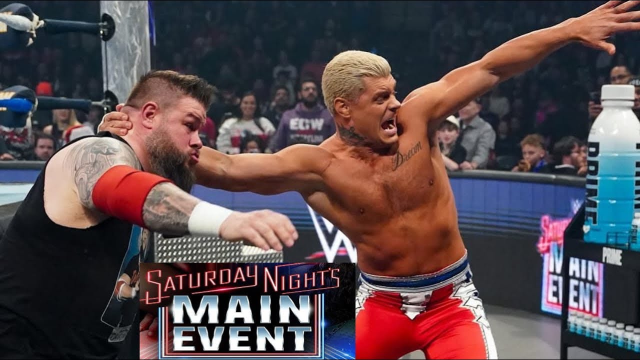 Cody Rhodes vs Kevin Owens Highlights WWE Saturday Night’s Main Event ...