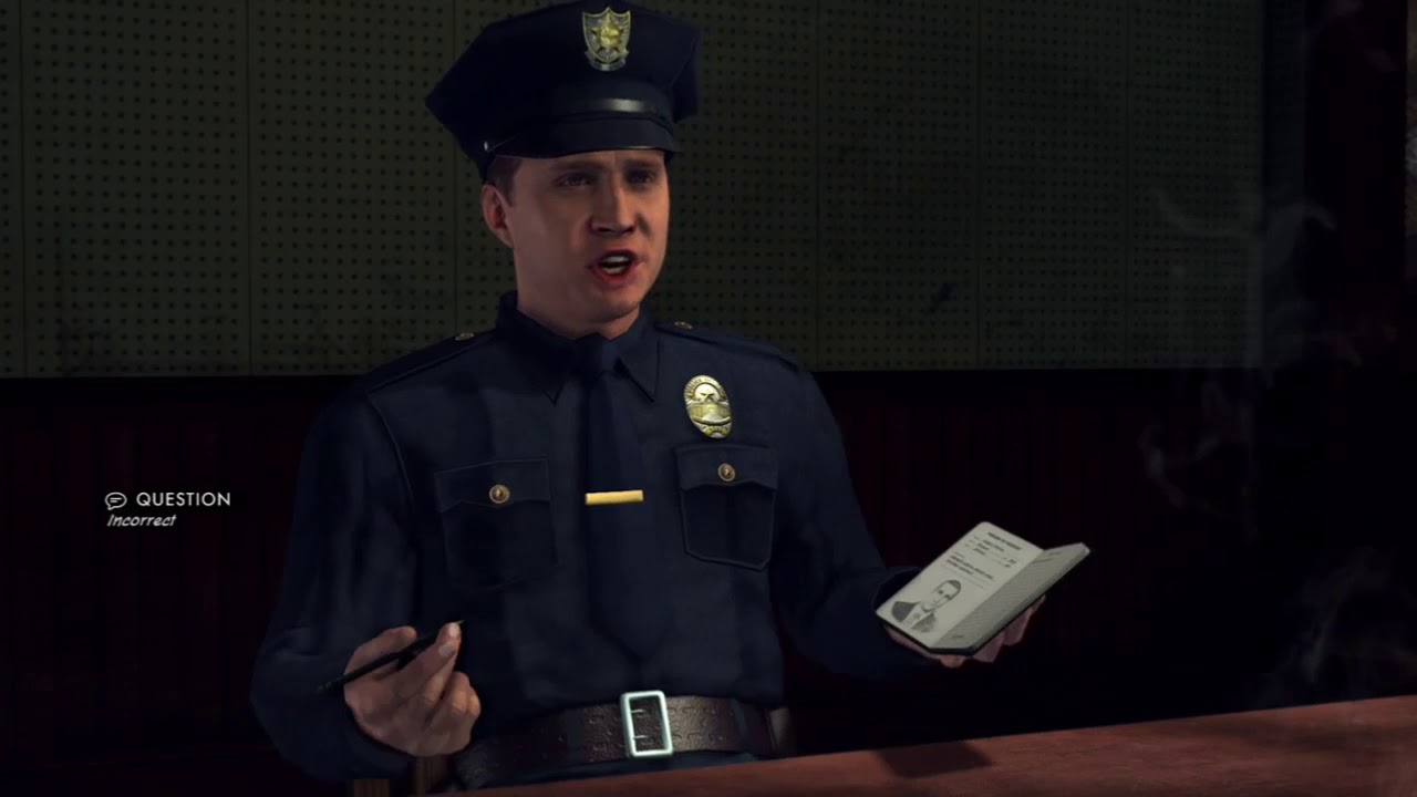 Cole Phelps Does a Successful Interrogation - YouTube