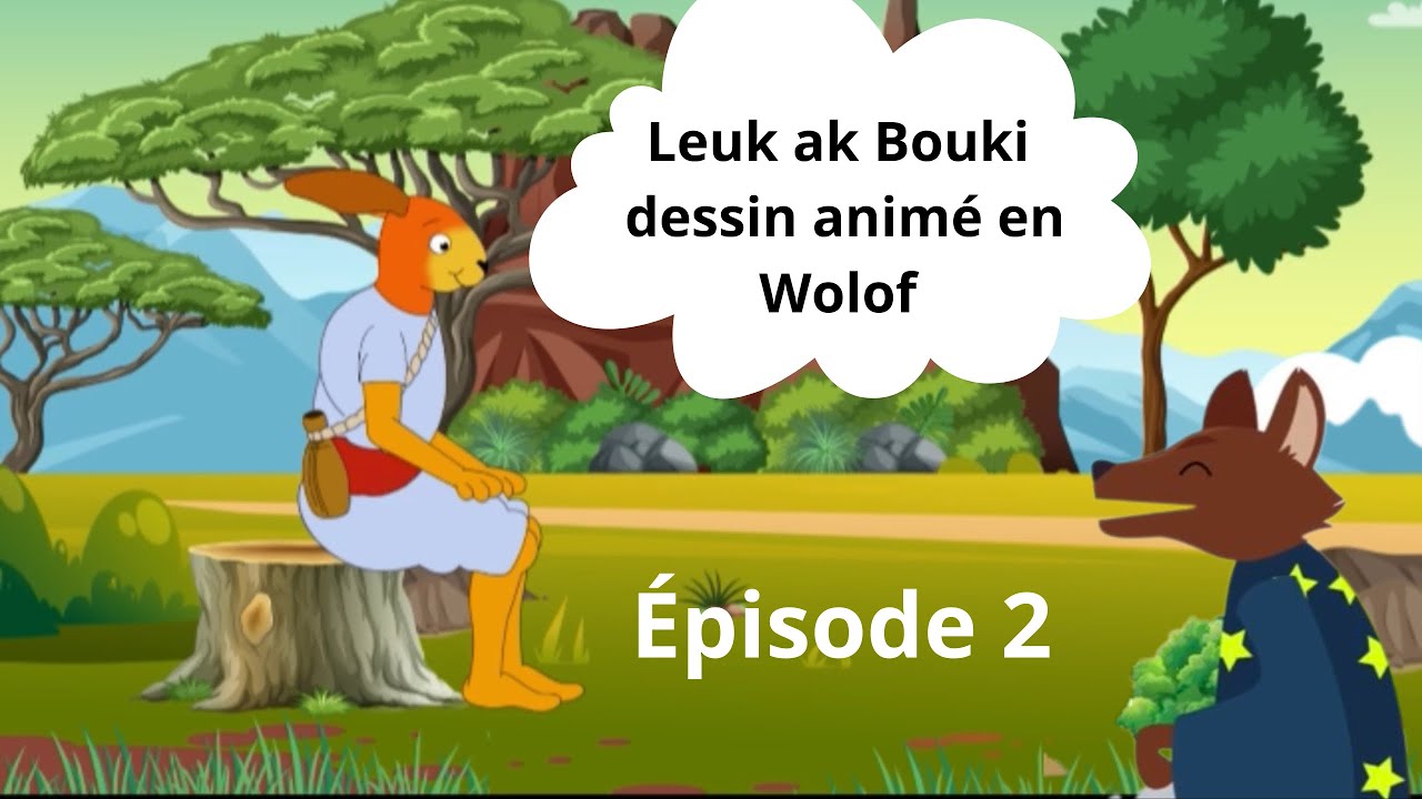 Leeb en Wolof: Leuk ak bouki ép 2: dessin animé sénégalais et africain ...