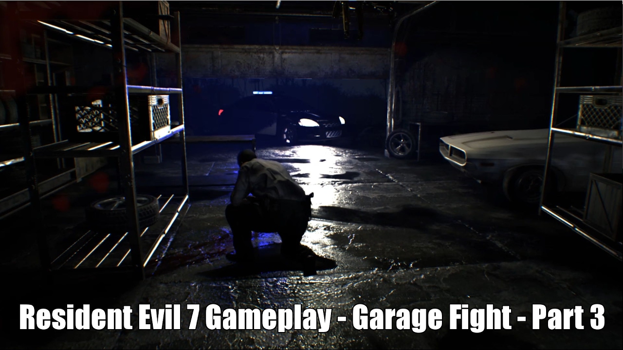 Resident Evil 7 Gameplay - Garage Fight with Jack Baker - Part 3 - YouTube