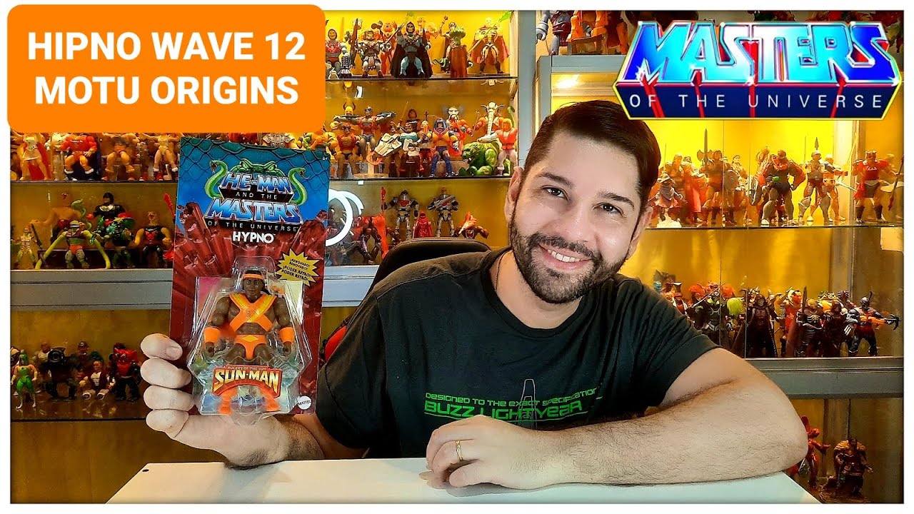 HIPNO WAVE 12 MOTU ORIGINS ACTION FIGURE REVIEW! MASTERS OF THE ...