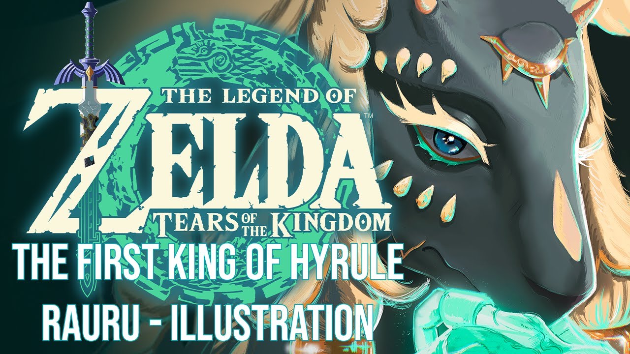 The first King of Hyrule - Rauru // Illustration - YouTube