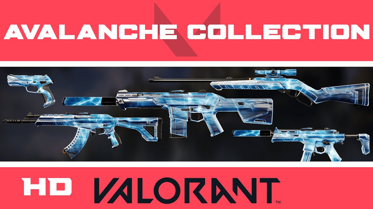 VALORANT Avalanche Skins Collection | HD Skin Showcase - YouTube