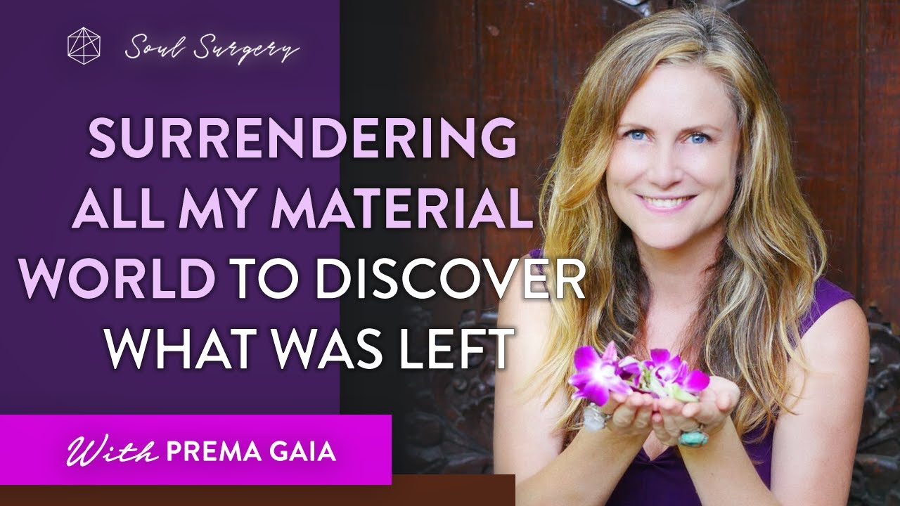 Surrender Series - Surrendering all my material world to discover what ...